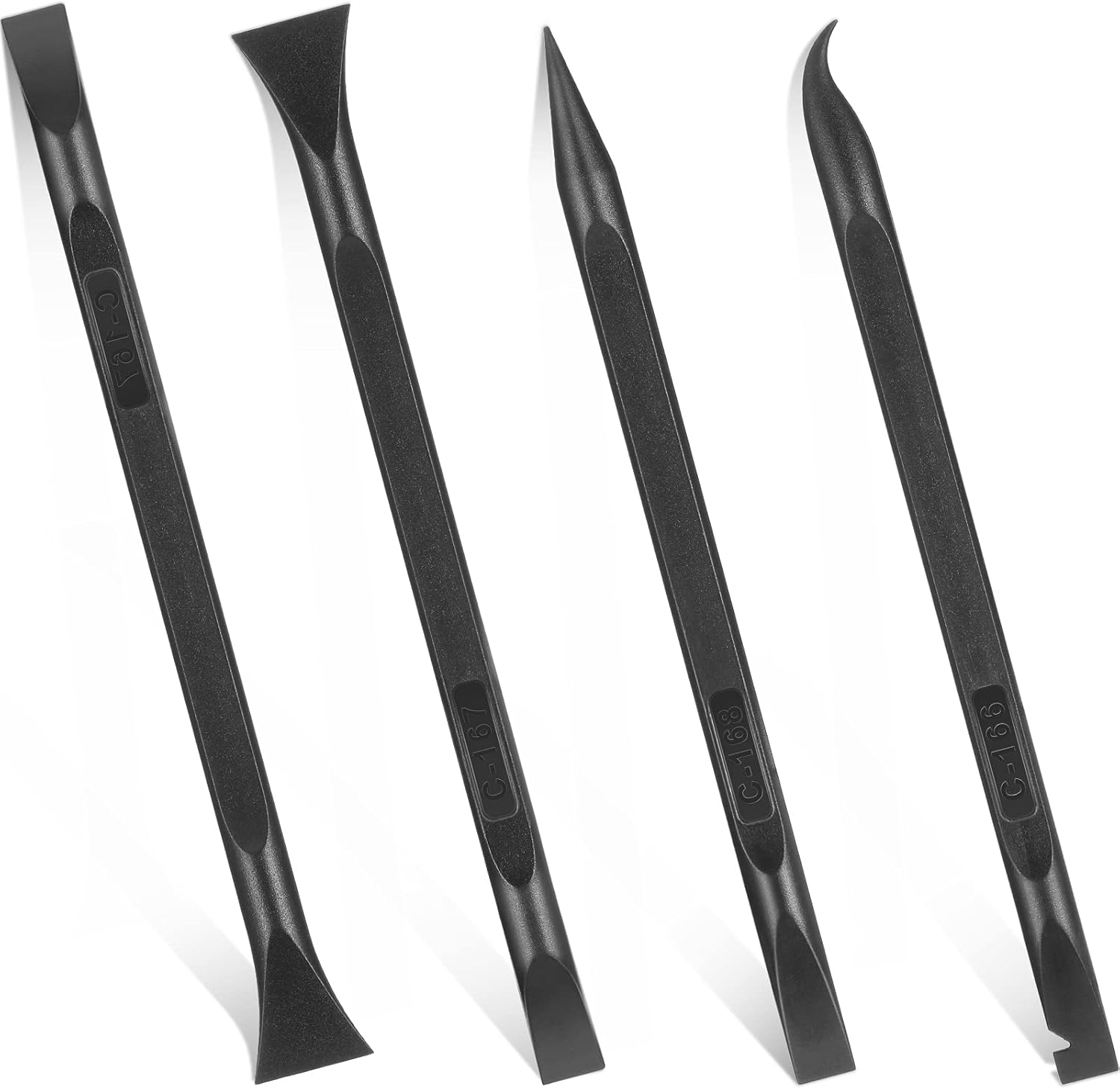 Amazon.com: 4 Pieces Non-Scratch Plastic Scraper Tool Carbon Scraper ...