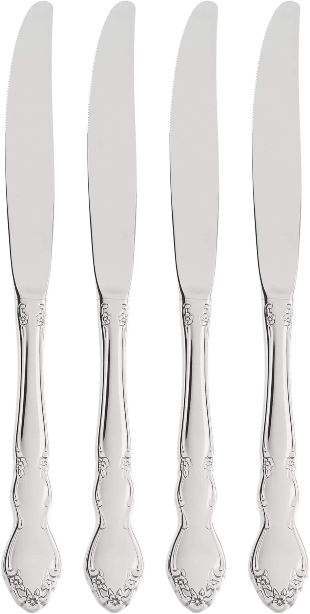 Amazon.com: Oneida Dover Fine Flatware Dinner Knives, Set of 4 , 18/10 ...