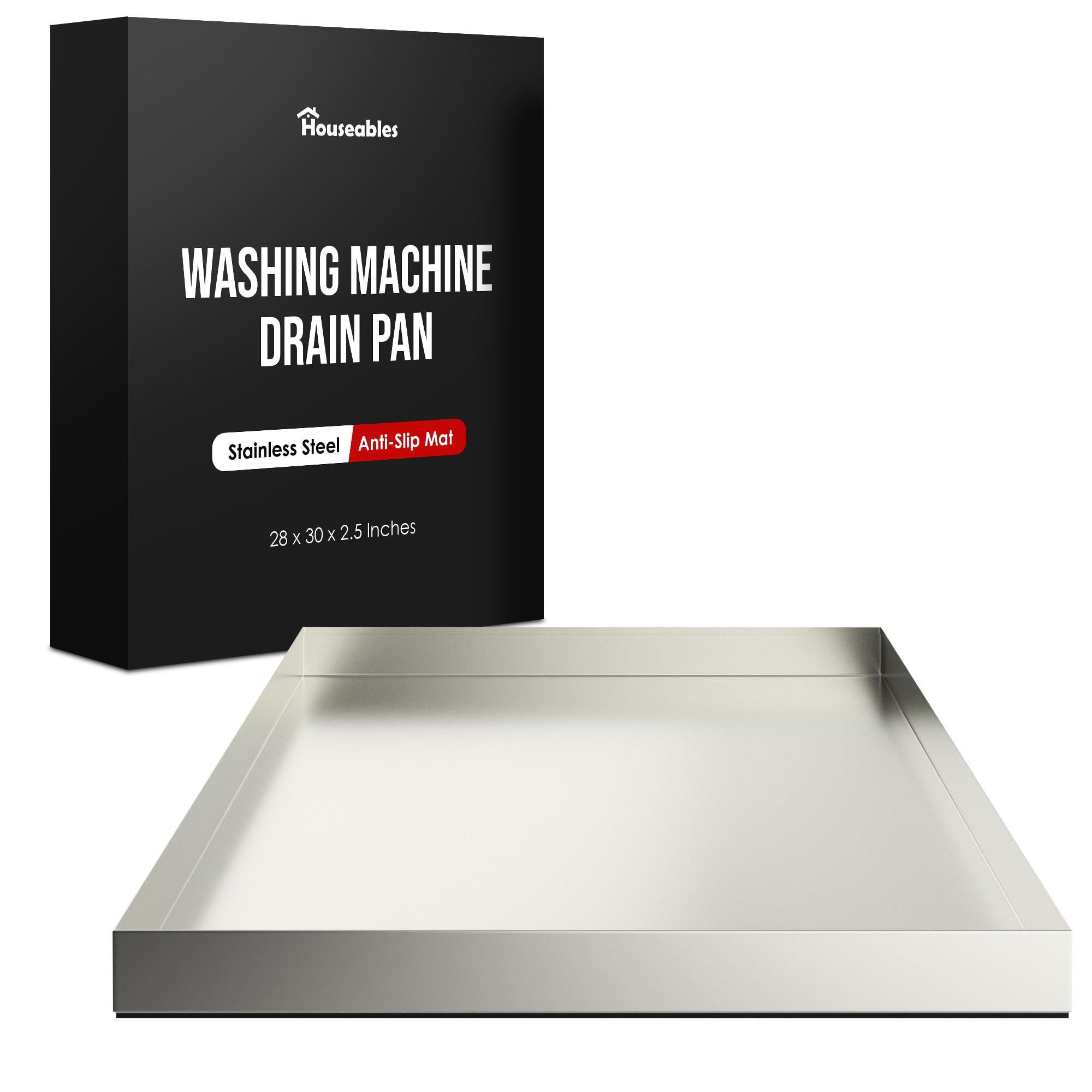 Amazon.com: Houseables Washing Machine Pan, Washing Machine Drain Pan ...