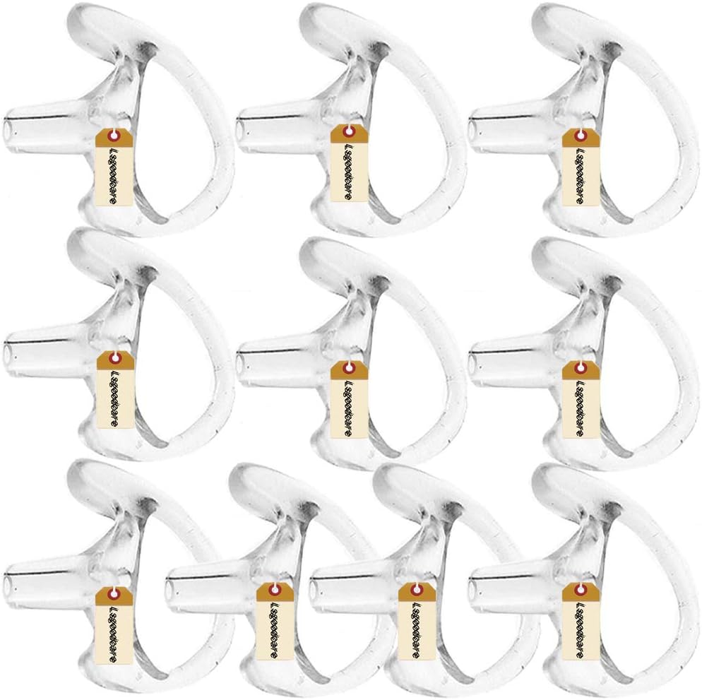 Amazon.com: EXCEART 1 Pair Silicone Fin Ear Mold Earbud Tips for ...