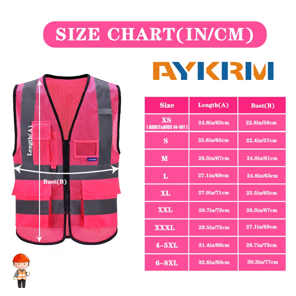 summer hi vis vest high viz Class 2 hi vis Zipper Front High Visibility ...