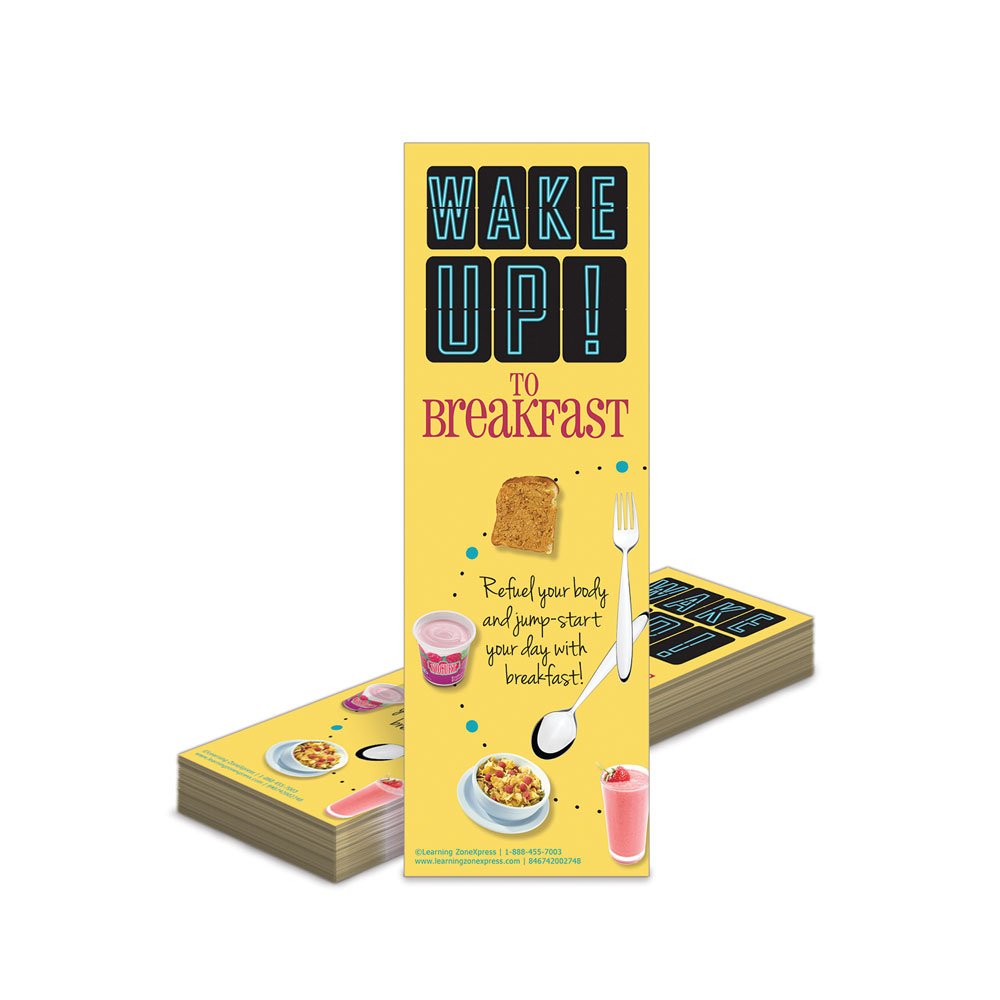 Amazon.com : 100 School Nutrition Bookmarks for Kids | Breakfast ...