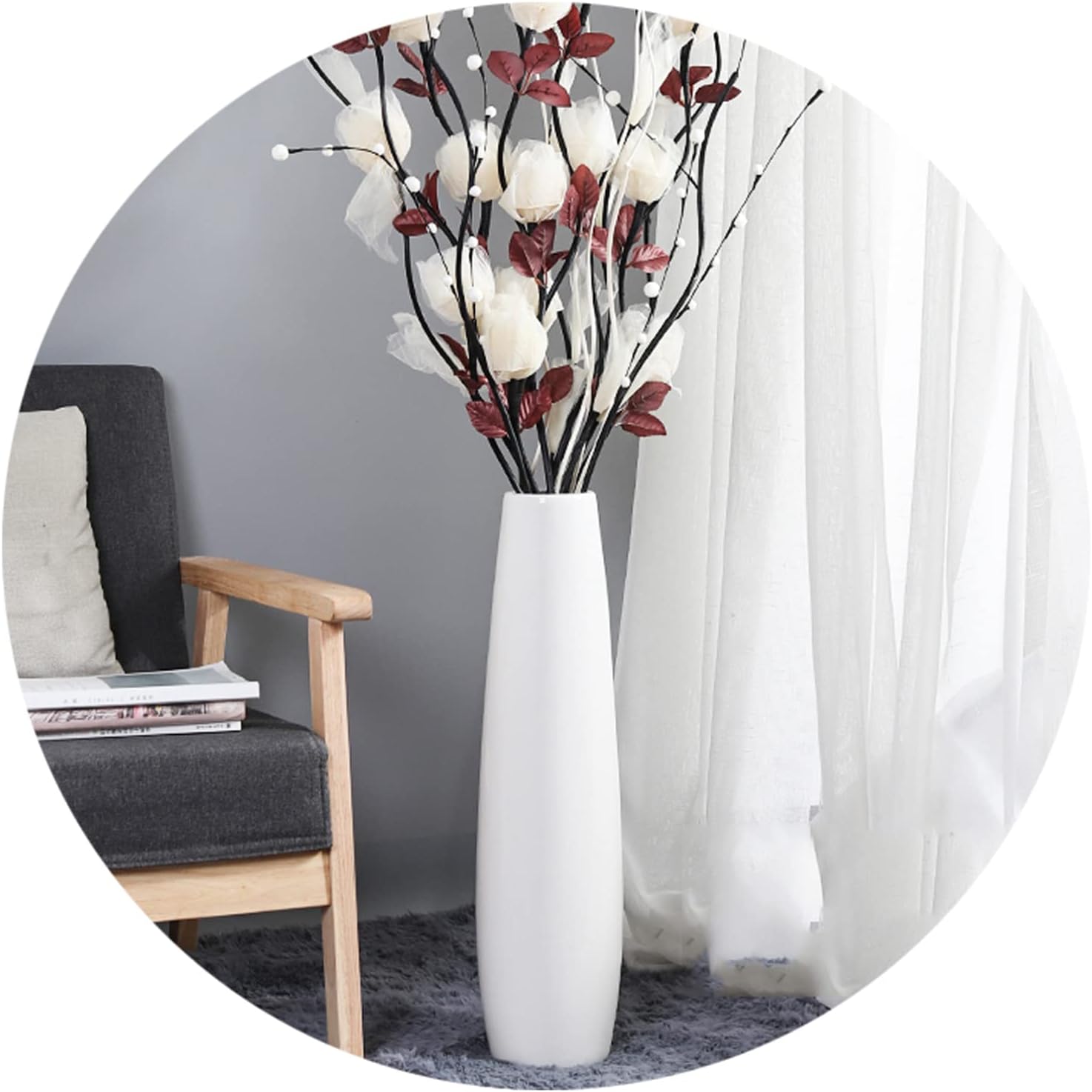 Amazon.com: Generic Modern Large Floor Vase - 28 Inch Tall ...