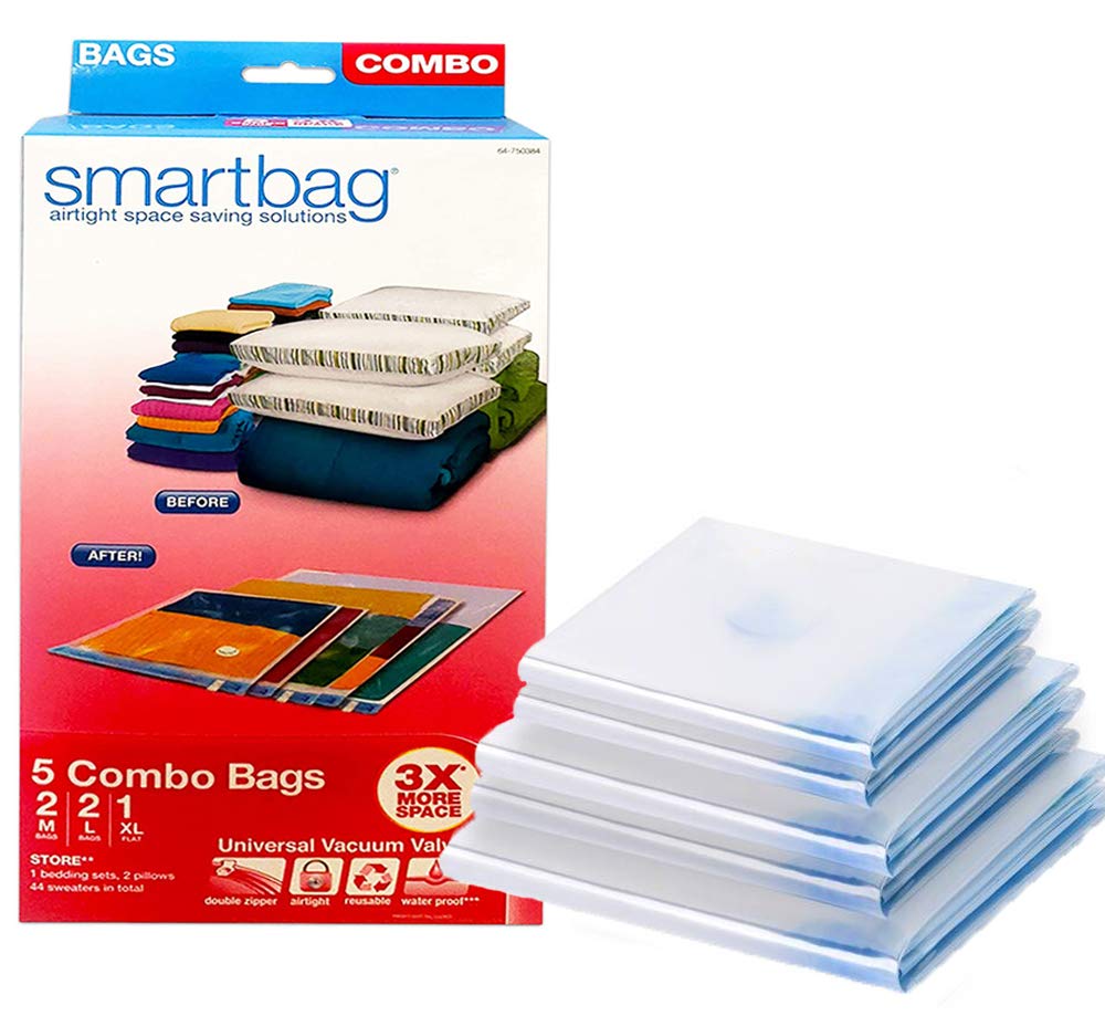 Graydon Hall Vacuum Storage Bags Set Of 5 Airtight Space Saving graydon-hall-vacuum-storage-bags-set-of-5-airtight-space-saving