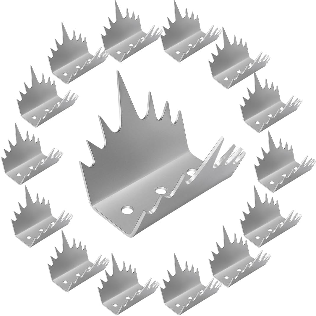 Amazon.com : Yaocom 12 Pcs Fence Spikes Security Anti Climb Wall Spikes ...