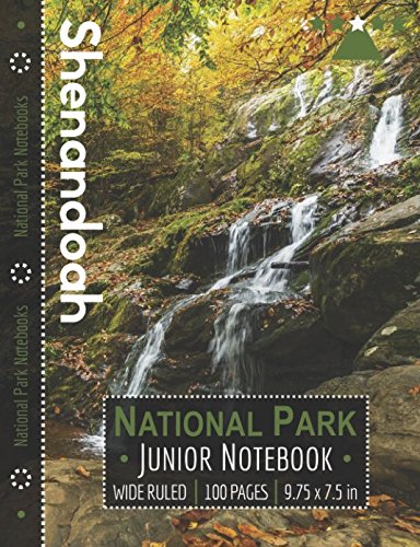 Shenandoah National Park Junior Notebook: Wide Ruled Adventure Notebook ...