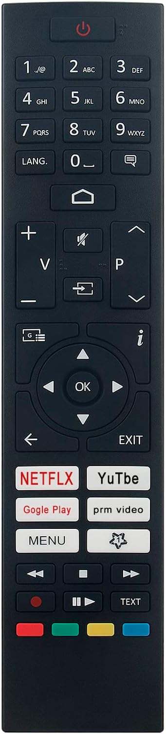 ALLIMITY RC45157 Télécommande Remplacer à Dual Continental Edison JVC LT-43VA3215I LT-32VAF3055 ...