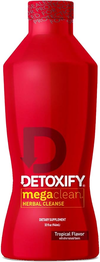 Amazon.com: Detoxify Mega Clean Herbal Cleanse – Tropical – 32 oz ...