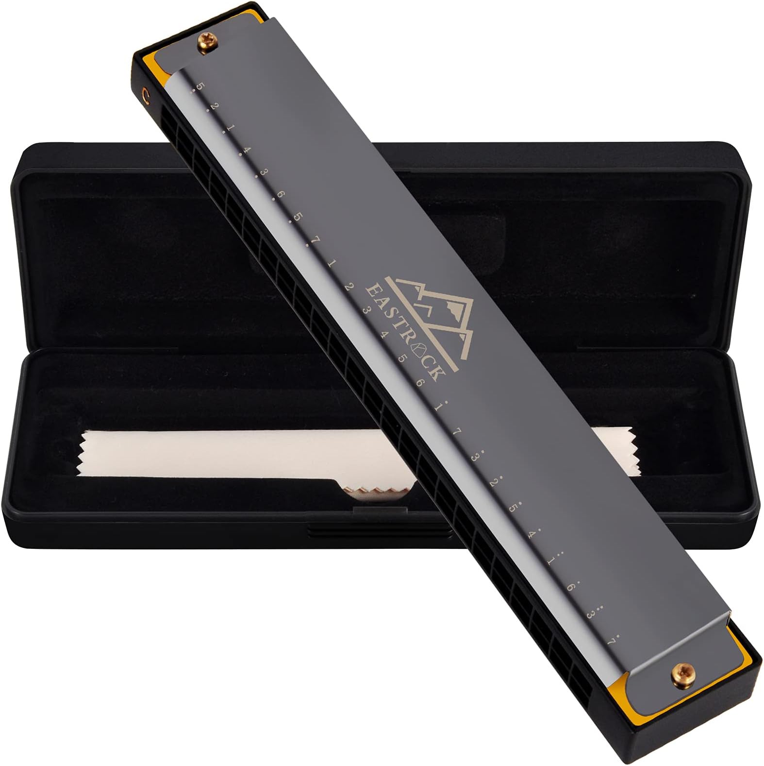 Amazon.com: Harmo Harmonica Case for 16 Hole Chromatic Harmonica ...