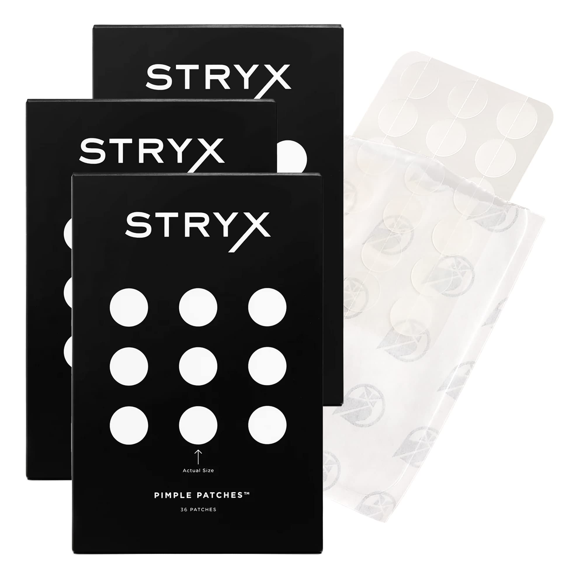 Amazon.com: Stryx Hydrocolloid Acne Pimple Patches for Men - Great for ...