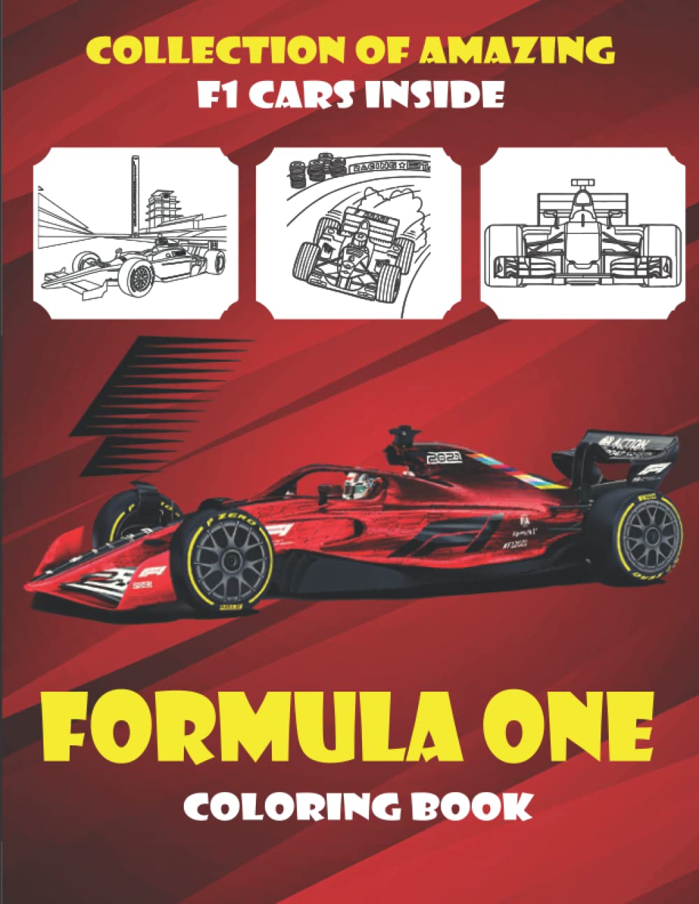 Formula One Coloring Pages