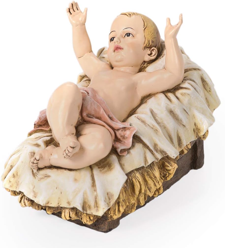 Amazon.com: Joseph's Studio by Roman - Color Baby Jesus Figure for 27 ...