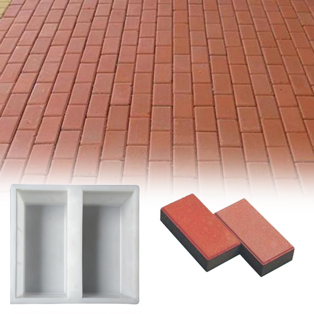 1 Pc Brick Template Diy Paving Mould Concrete Block Mold | Desertcart INDIA