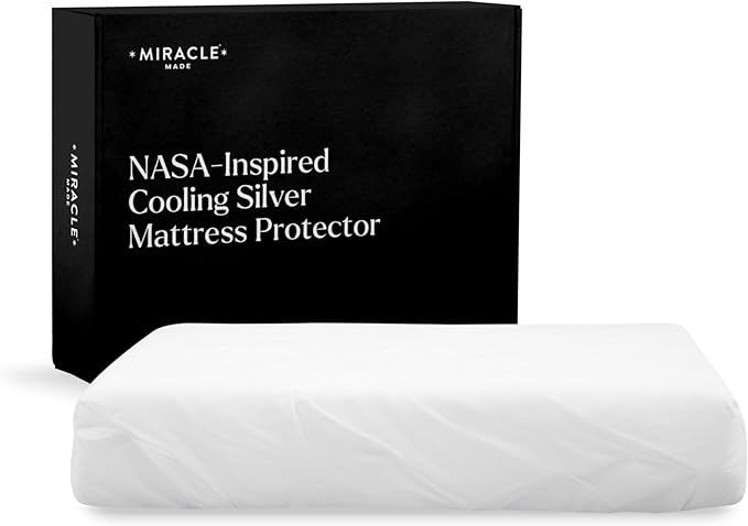 Amazon.com: Miracle Made® Mattress Cover, Queen- Water Resistant ...