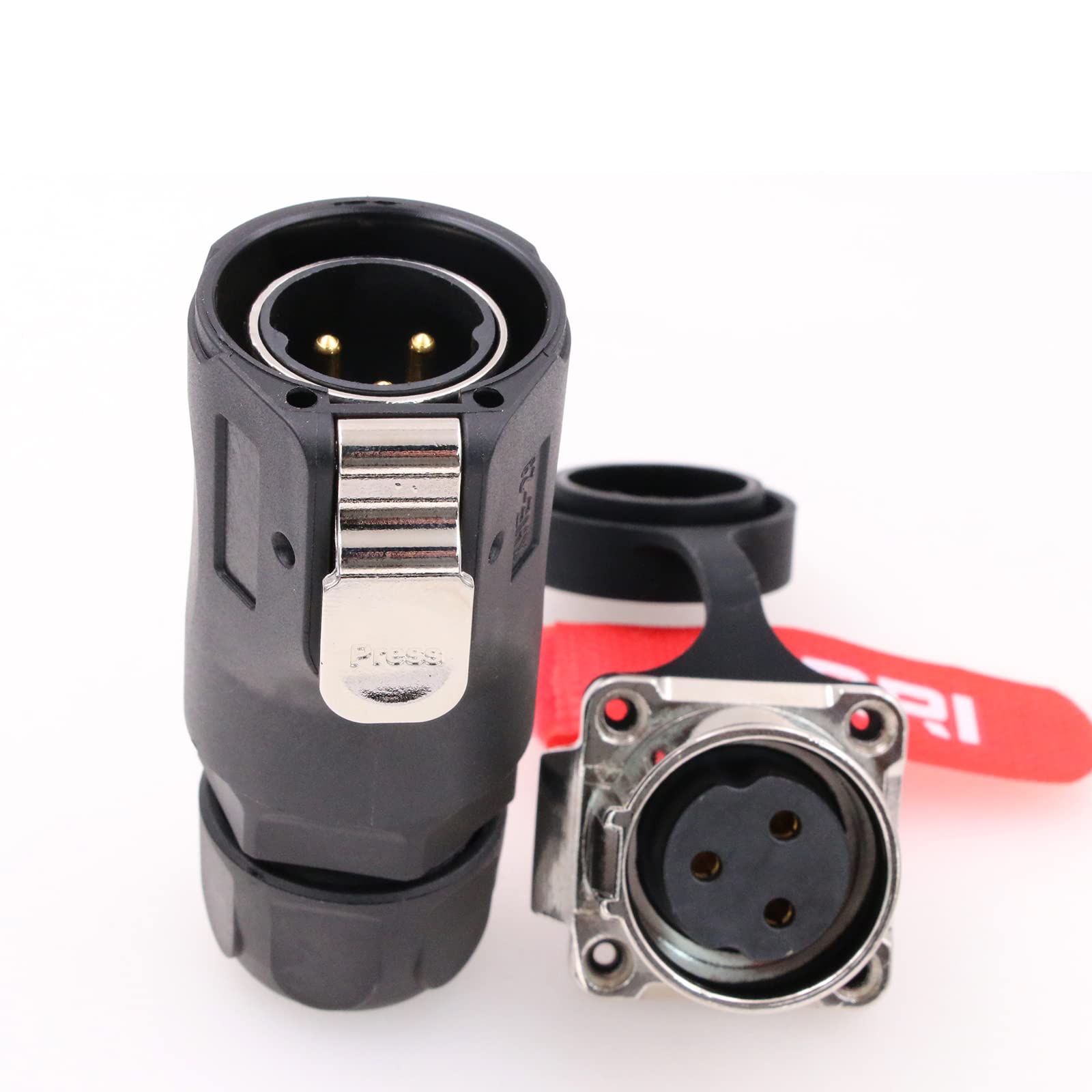 Snapklik.com : DRRI XHE28 Series 3pin Waterproof Connector IP65/ IP67 Quick-Connect 30A 380V ...