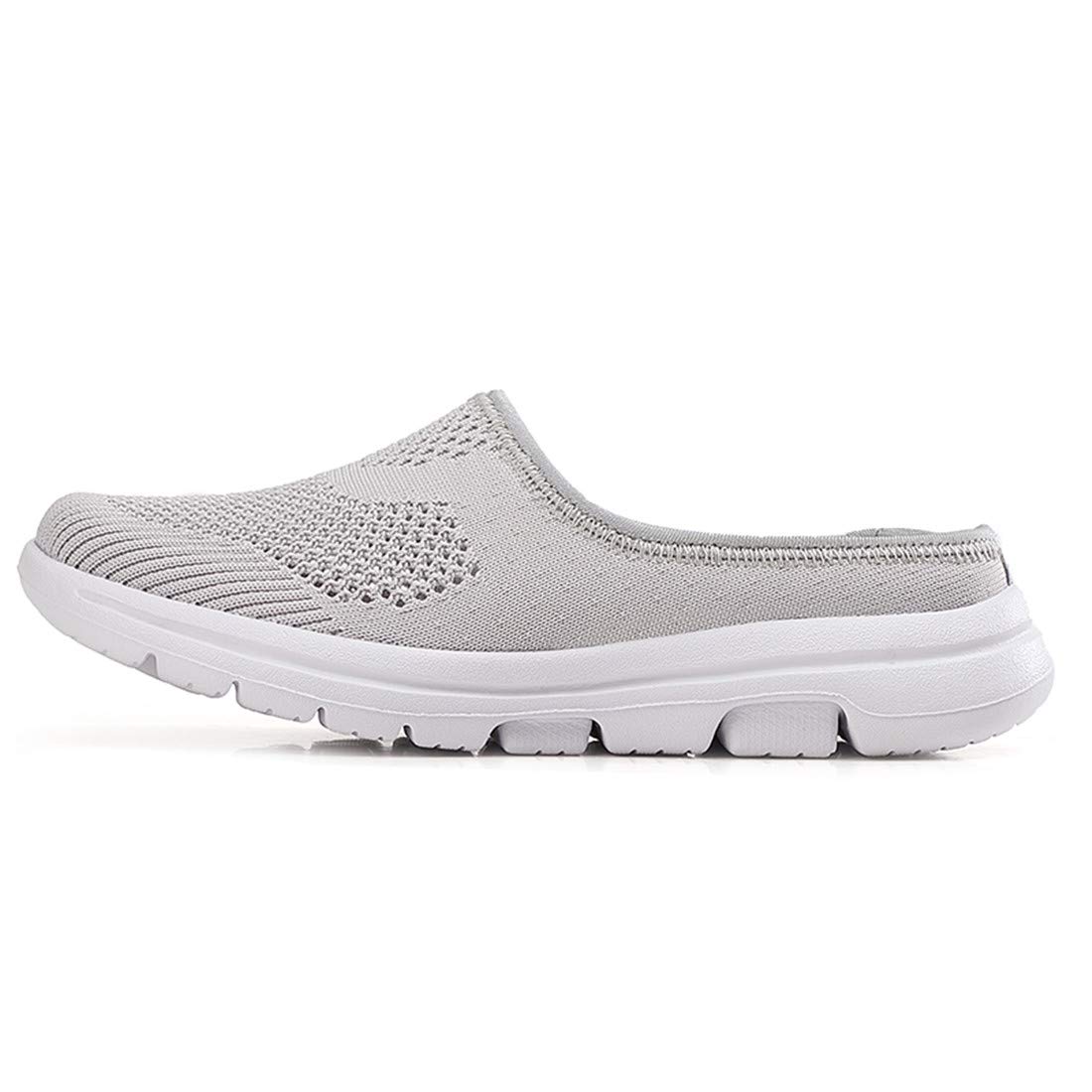 Snapklik.com : Womens Backless Sneakers Mesh Slip-on Mule Shoes ...
