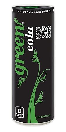 Amazon.com : Green Cola - Sugar Free, Zero Calories, Naturally ...