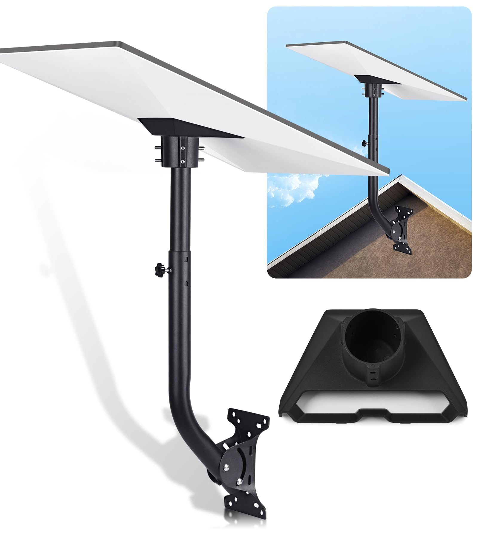 Amazon.com: Steinwhale Adjustable Mounting Kit with Aluminum Pipe ...