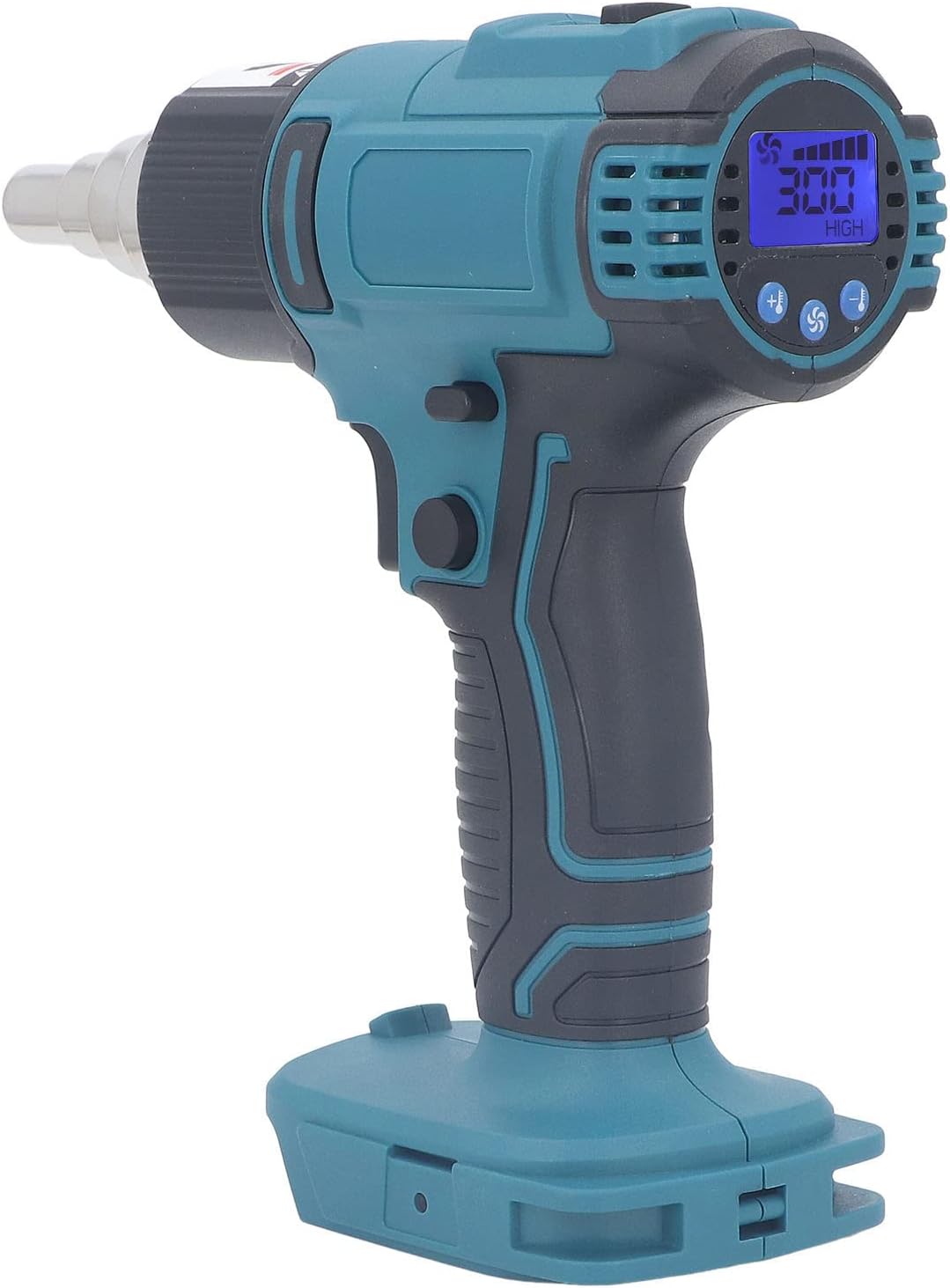 Cordless Heat, Overload 2 Gears Air Volume Setting ABS HD LCD Digital ...