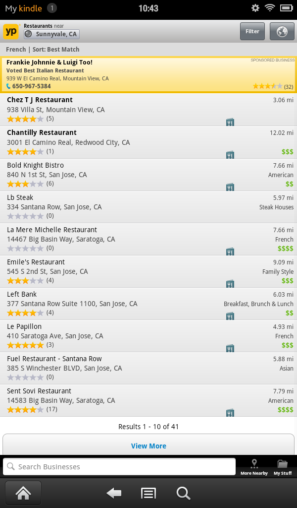 YP Local Search and Gas Prices - App on Amazon Appstore