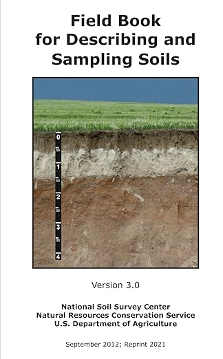 Field Book for Describing and Sampling Soils (Version 3.0): U.S ...