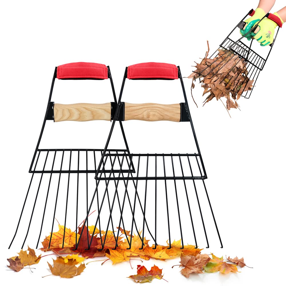 Amazon.com: Colwelt Steel Leaf Scoops and Claws, Rugged Steel Leaf ...