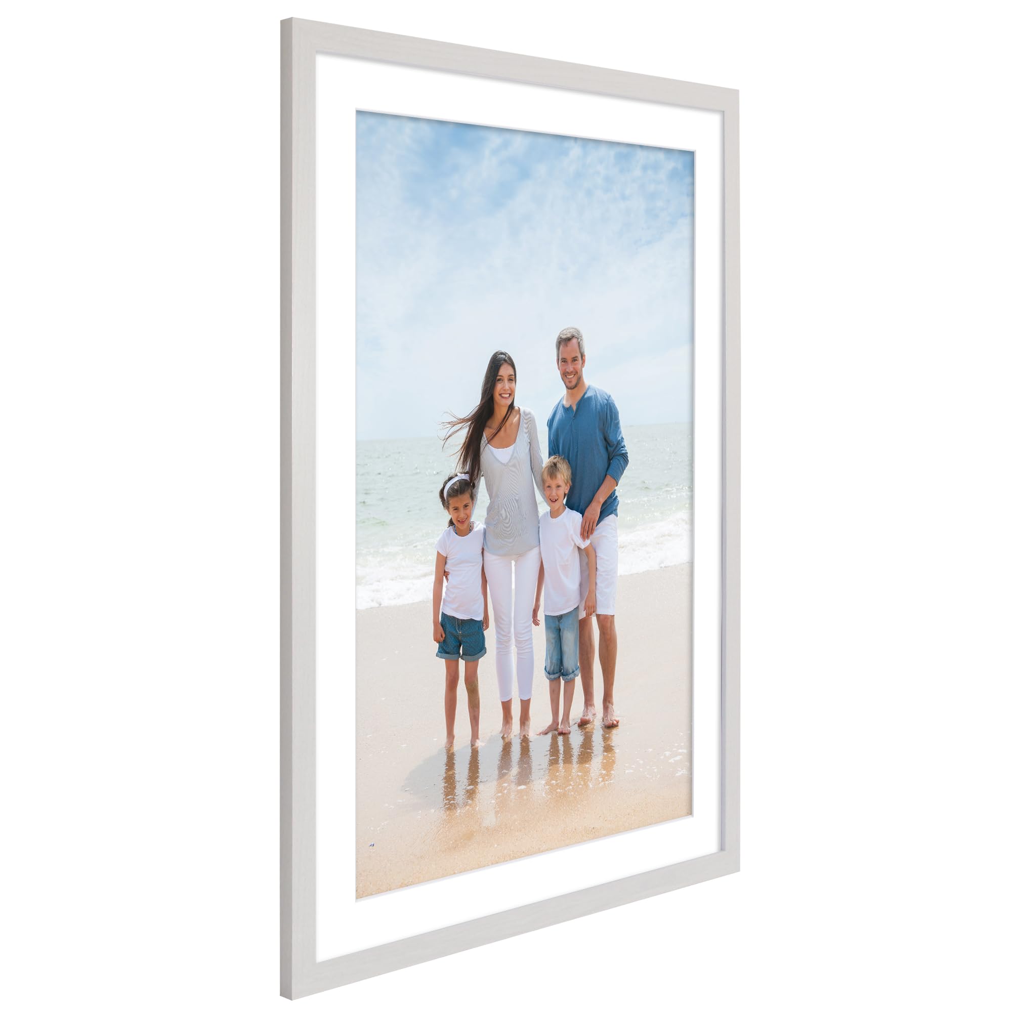 Americanflat 24x34 Poster Frame in White - Use as 20x30 Picture Frame ...