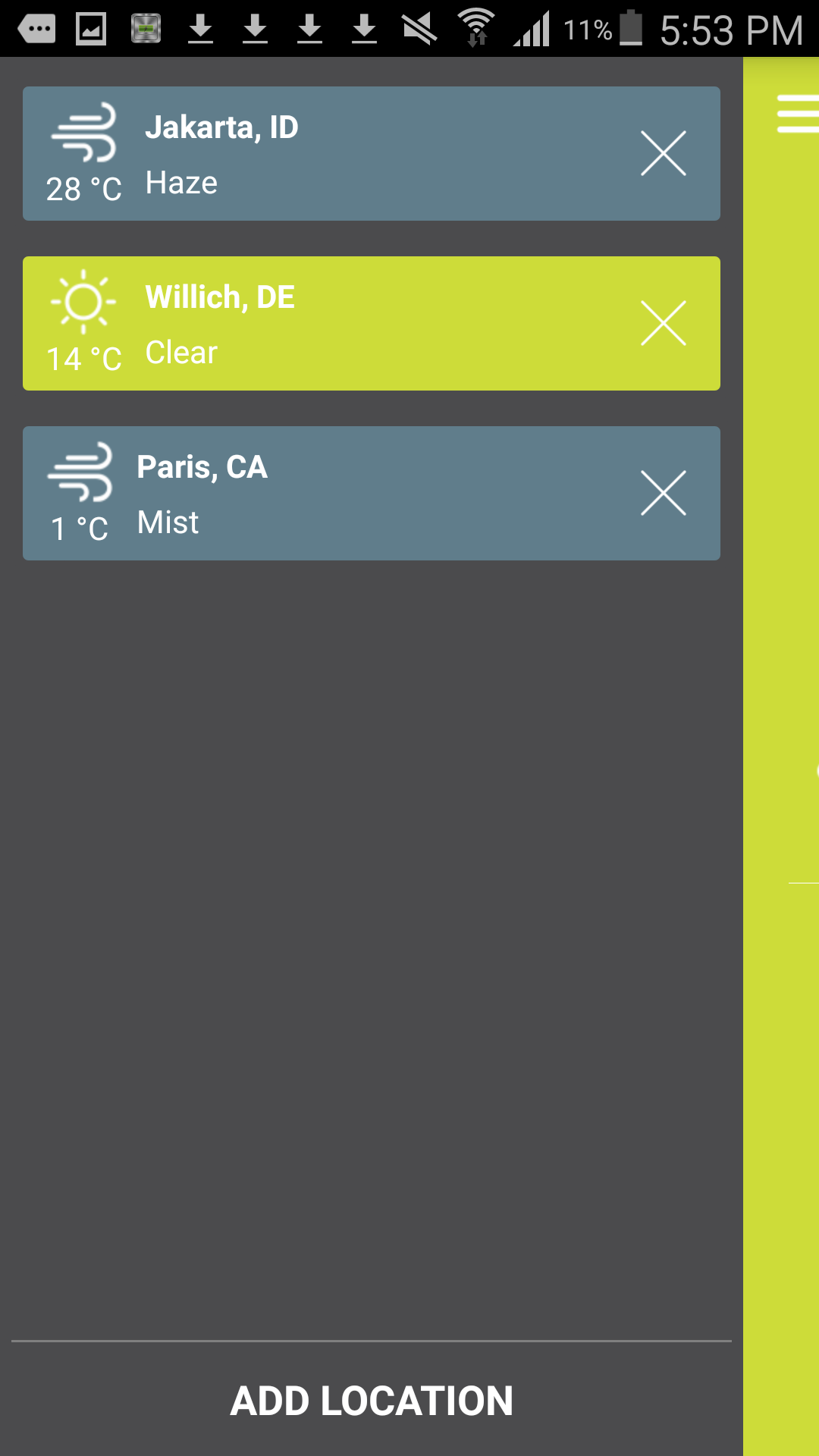 Weather - App on Amazon Appstore