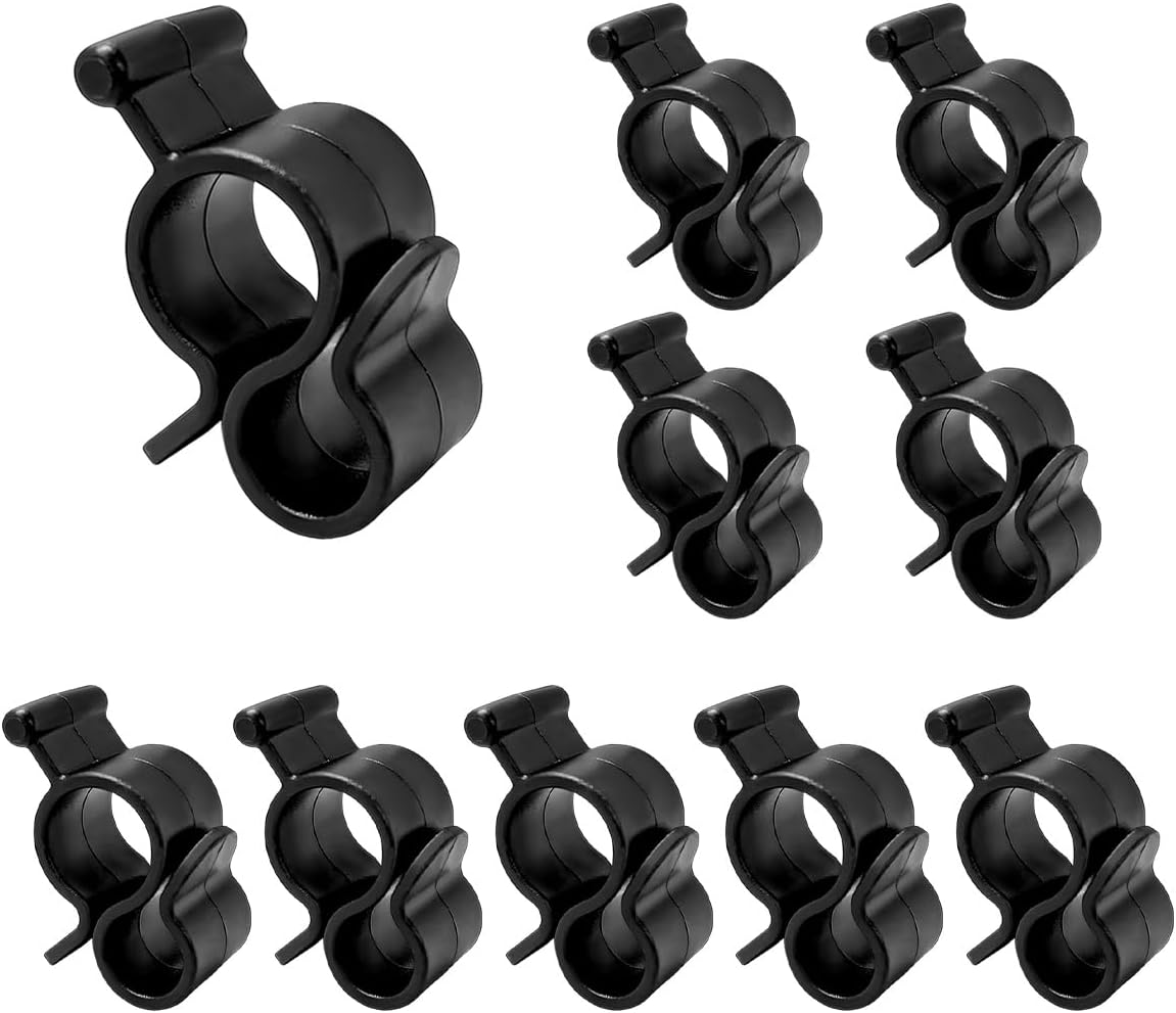 Amazon.com: Wevdn 10 PCS Rope Light Awning Clip, Durable Plastic S Clip ...