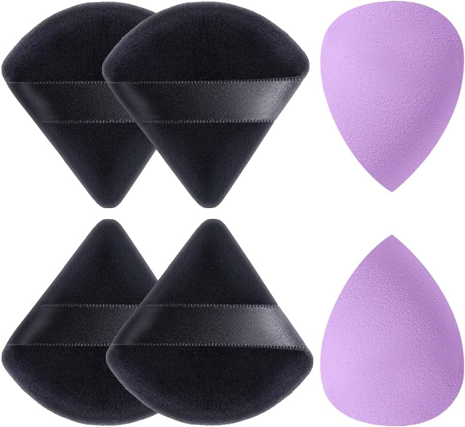 Amazon.com : WSYUB Blenders Sponge& Powder Puff, 2pcs Beauty Makeup ...