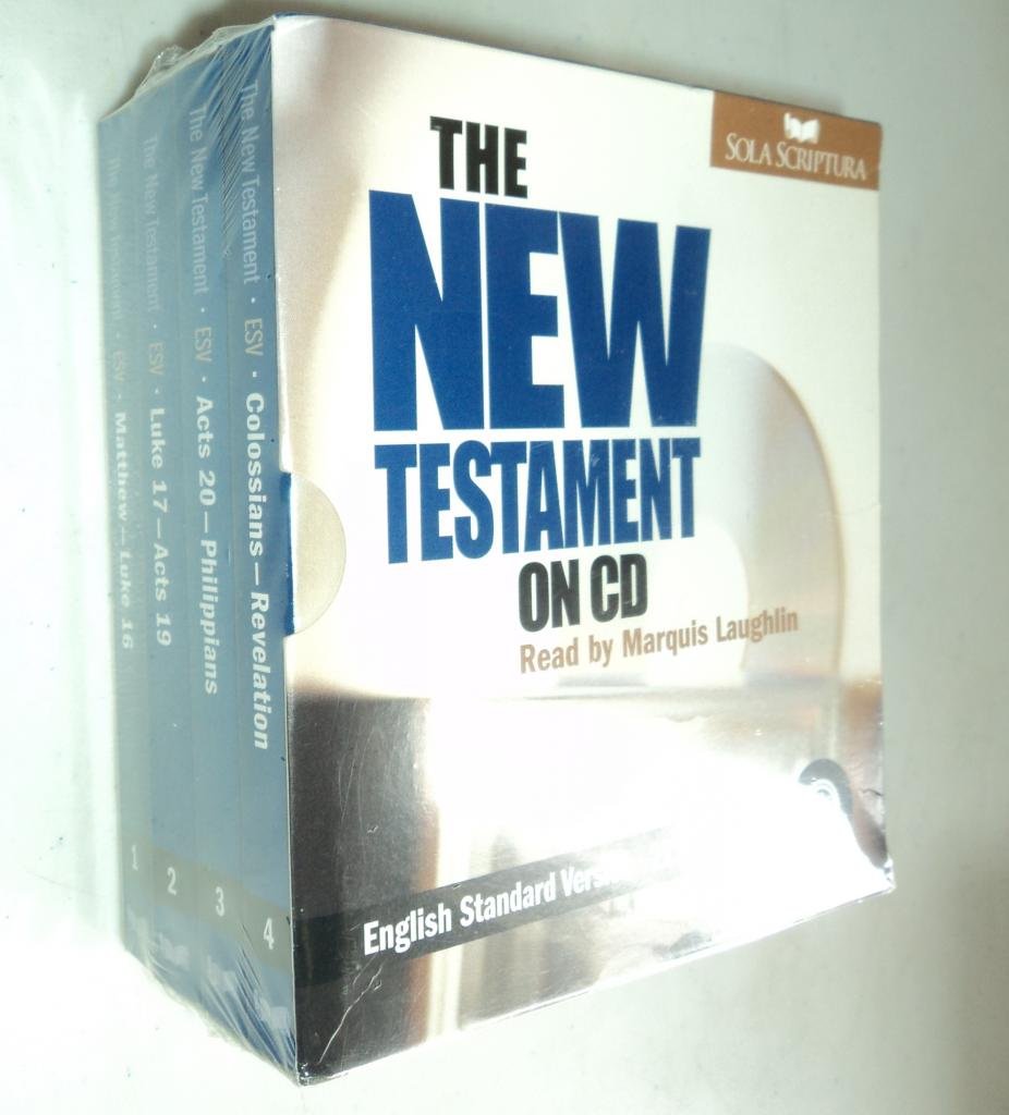 The New Testament on CD - English Standard Version - 21 Audio CDs ...