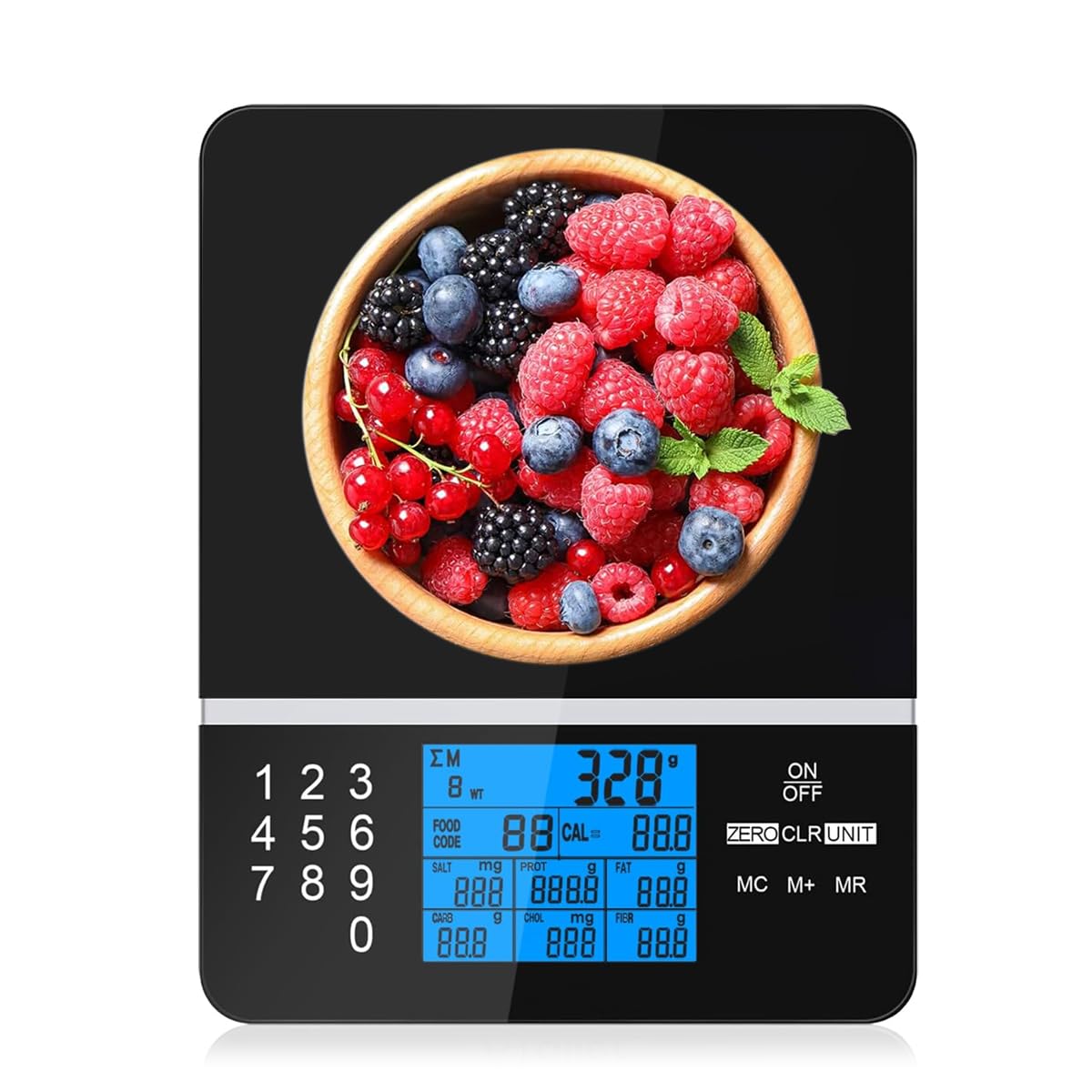 Kitchen Food Scales,Digital Weighing Nutrition Food Scale with ...