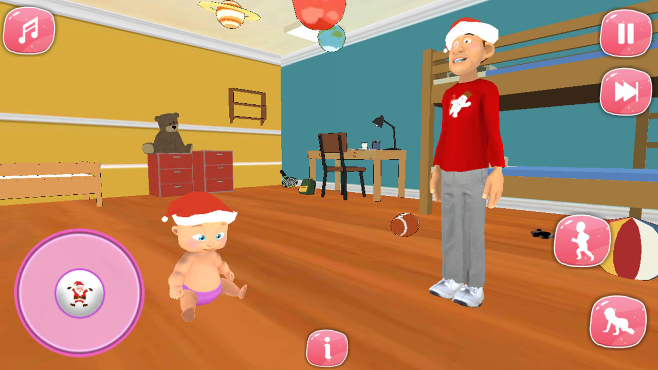 Where’s your Santa Baby Christmas Claus and Daddy Simulator Gifts: Real ...