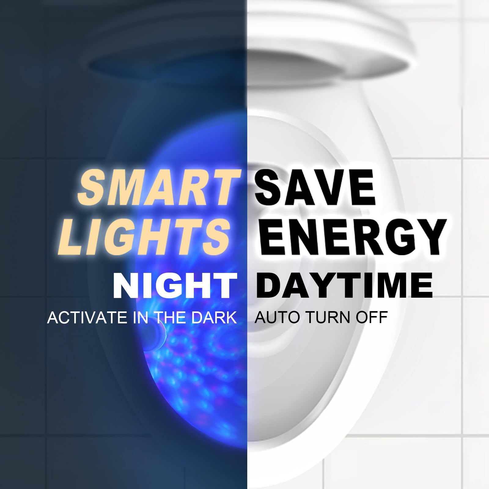 Disco Ball Light Toilet Disco Light Motion Activated Turn Your Late ...