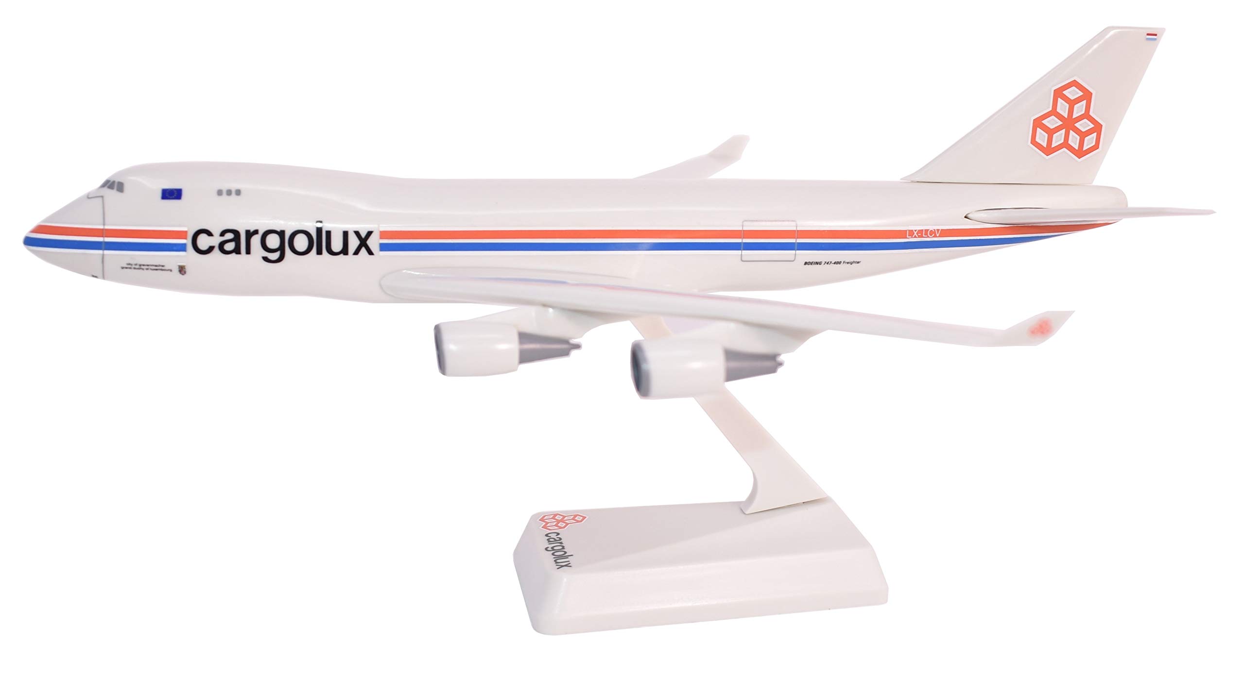Buy Flight Miniatures Cargolux Airlines Boeing 747-400 1:250 Scale ...