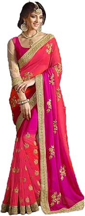Amazon.com: FourCorners2013 Indian Women Designer Party wear Purple ...