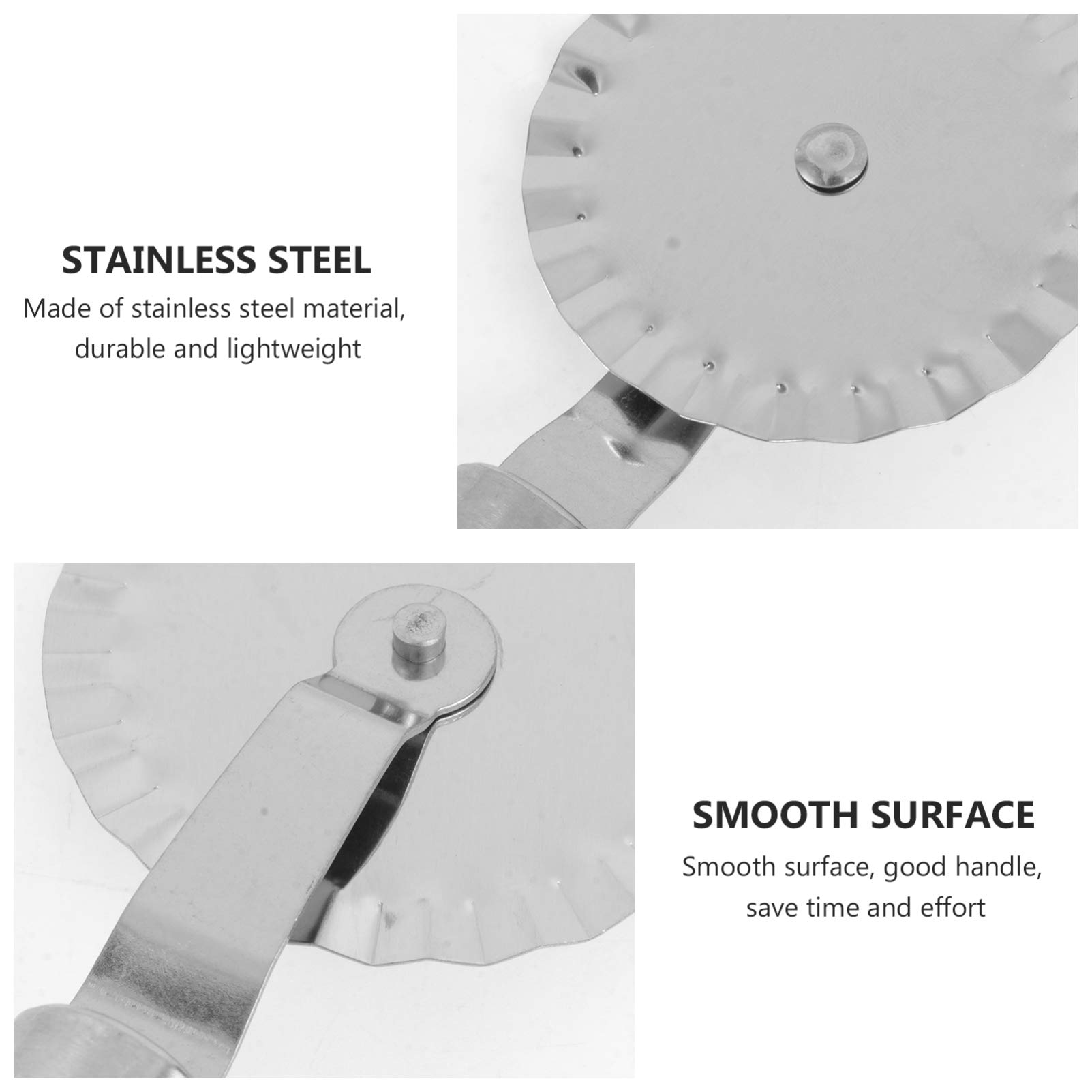 Snapklik.com : Ravioli Cutter Pizza Steel Pasta Pie Crust Wheel ...