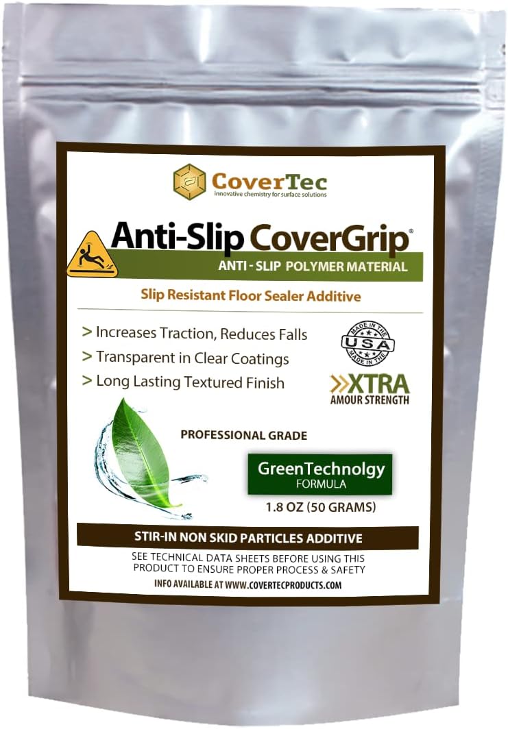 Amazon.com: CoverTec CoverGrip Anti Slip Additive for Sealers and ...