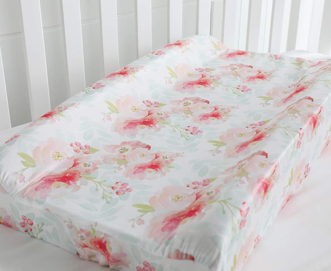 Amazon.com: Baby Girls Boy Crib Bedding Changing Pad Cover Changing ...
