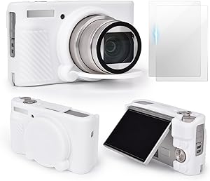 Amazon.com : VOVMOEYA SX740 Camera Case Accessories Set[with 2 LCD tempered films],Silicone ...