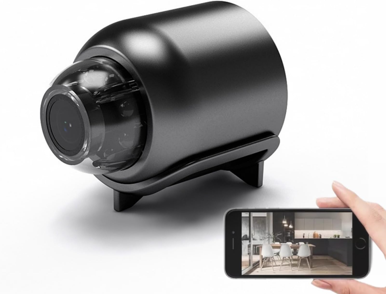 Wifi Mini Camera met Nachtzicht Telefoon Afstandsbediening voor Thuis ...