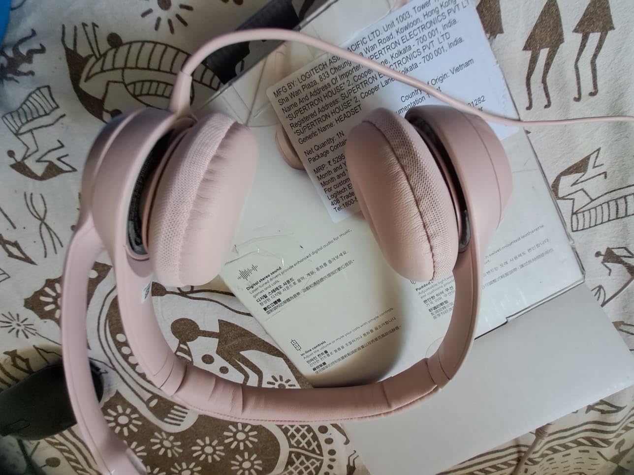 Amazon.in: Buy Logitech H390 Wired Headset for PC/Laptop, Stereo ...