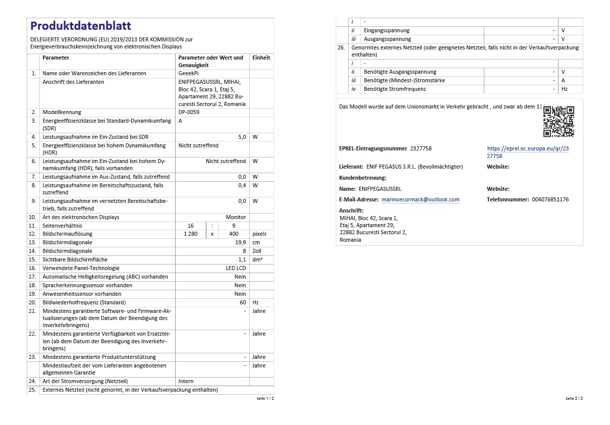 GeeekPi 8U Netzwerkschrank, 10-Zoll-Rack für Netzwerk-, Server-, Audio ...