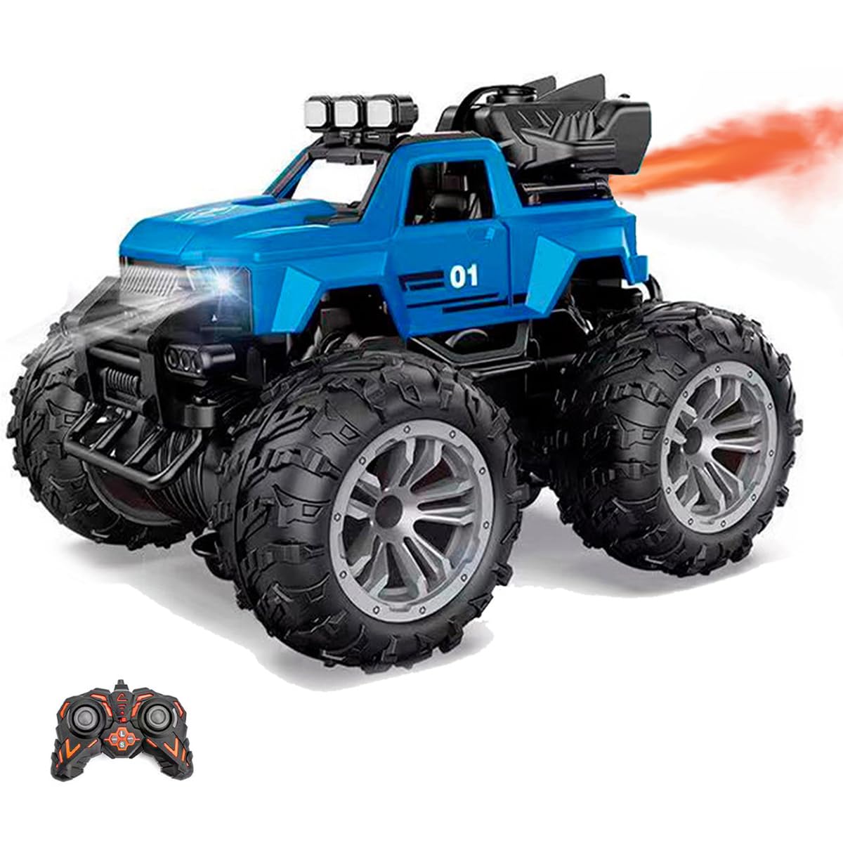 Bekftanm Remote Control Car RC Racing Cars 2.4Ghz LED Light Kids Toys ...