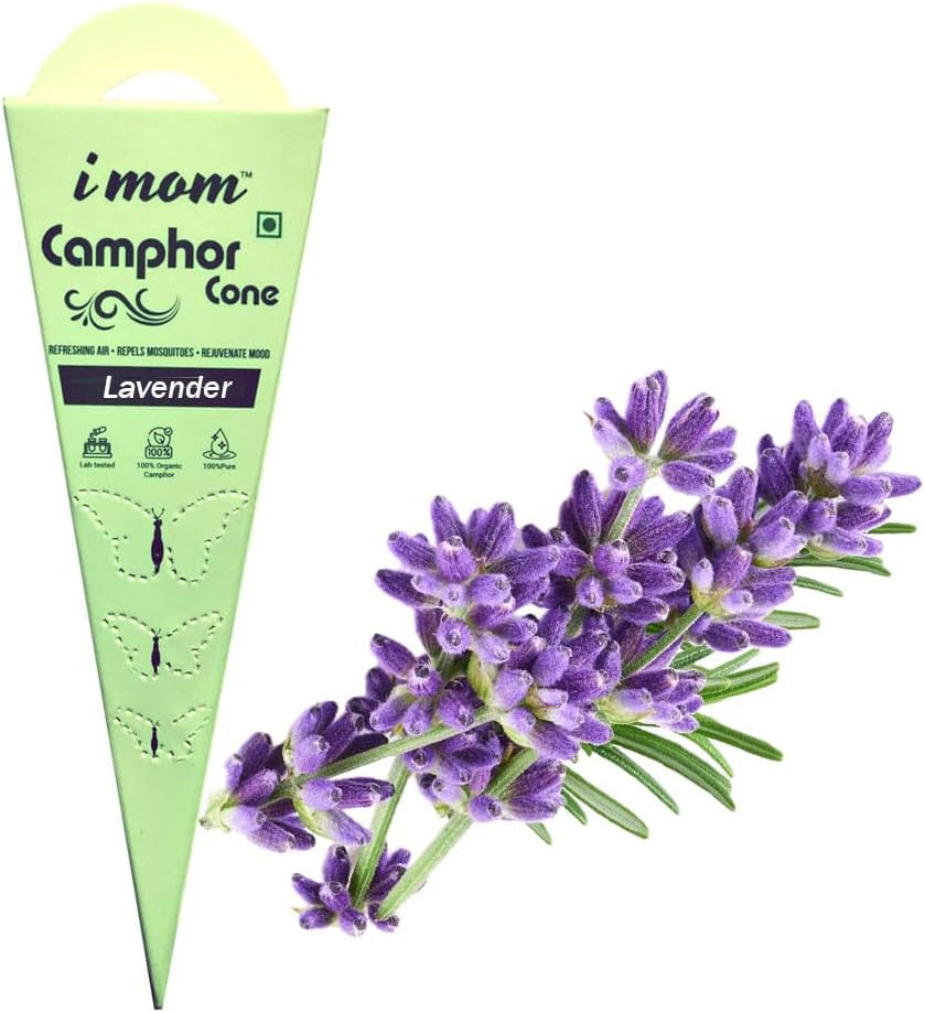 CamPure Camphor Cone (Original + Lavender) Pack Of 2 - Room, Car and ...