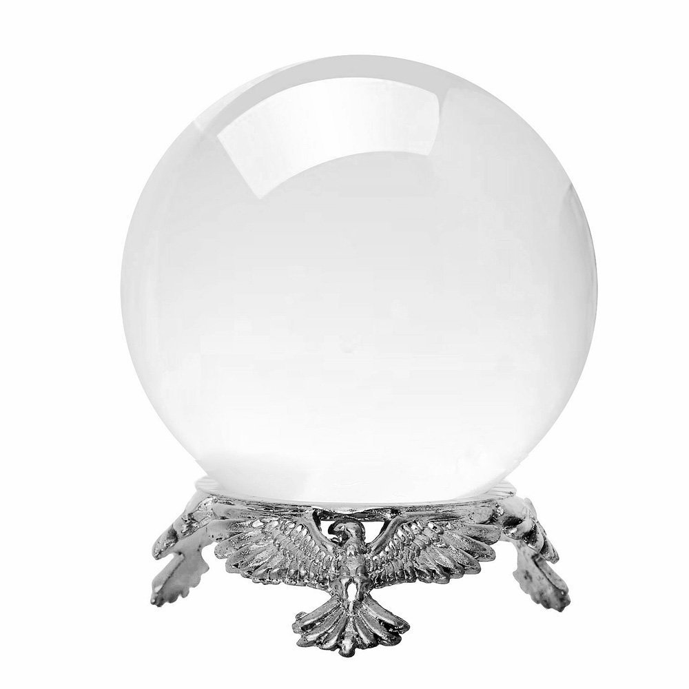Amazon.com: Amlong Crystal Small Clear Crystal Ball 50mm (2 inch ...
