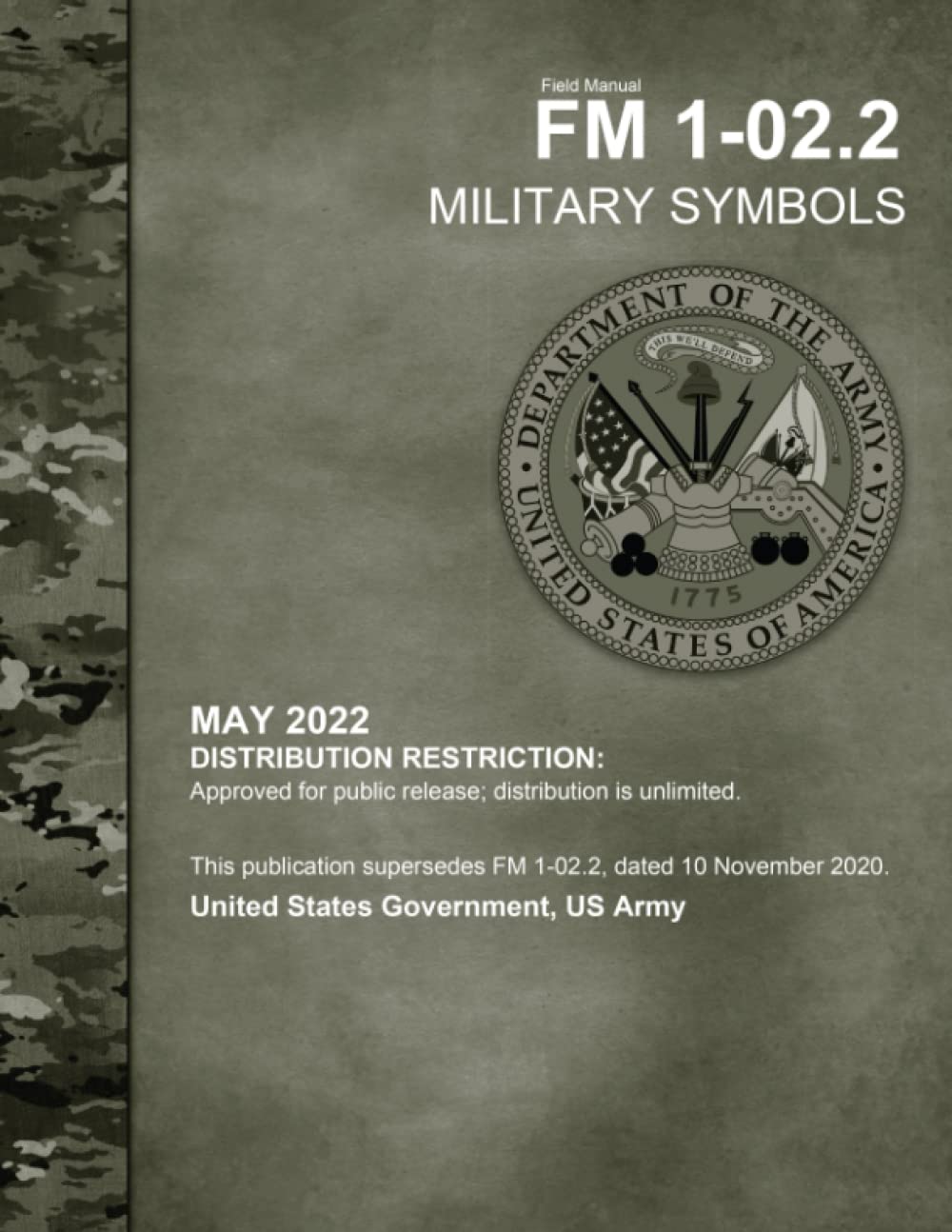 Field Manual FM 1-02.2 Military Symbols May 2022: US Army, United ...