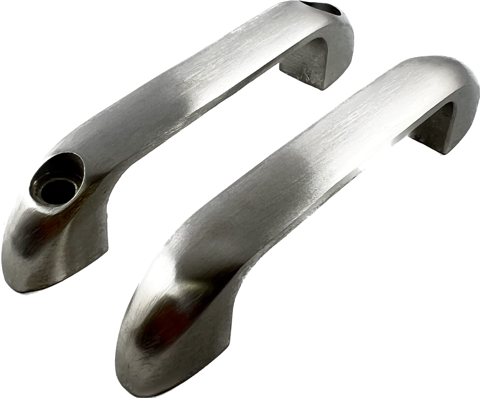 Harris Hardware 15499-B Cast Stainless Steel Dual Sided Pull Set, 2 ...