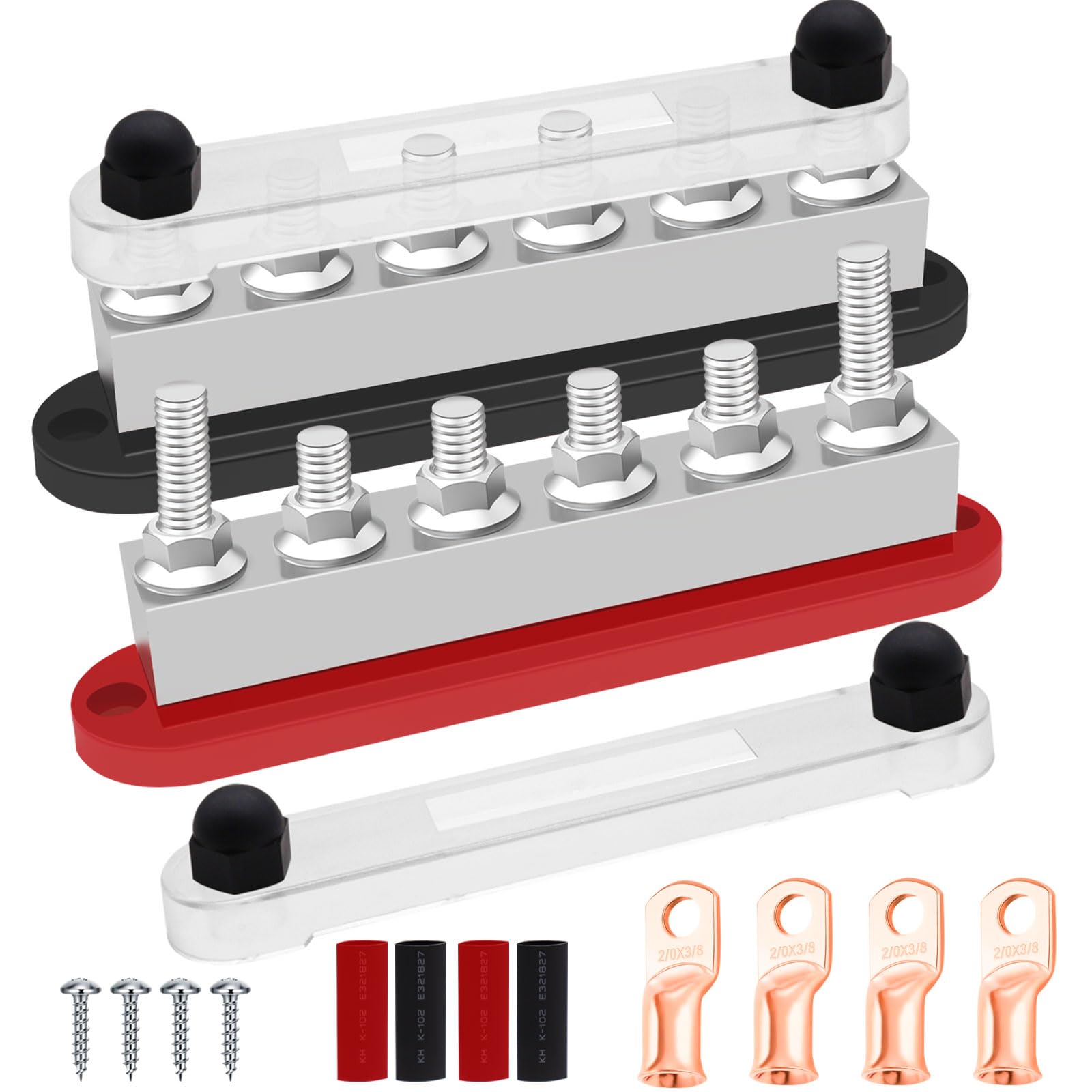 Snapklik.com : Seamaka 650A 12V-48V Bus Bar Marine Power Distribution Block