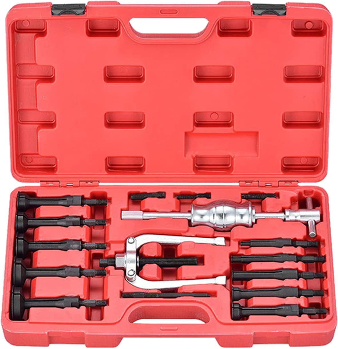 Amazon.com: dsfen 16 PCS Blind Hole Collet Bearing Race and Seal Puller ...